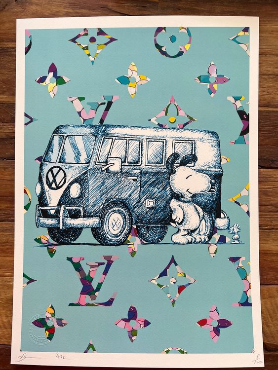 DEATH NYC « Vuitton Snoopy VW Bus » 7/100 (Neu (gemäss Beschreibung ...