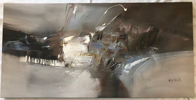 Gemälde Oel-Acryl auf Leinwand signiert Wilkinson (ID H185) | Kaufen auf Ricardo