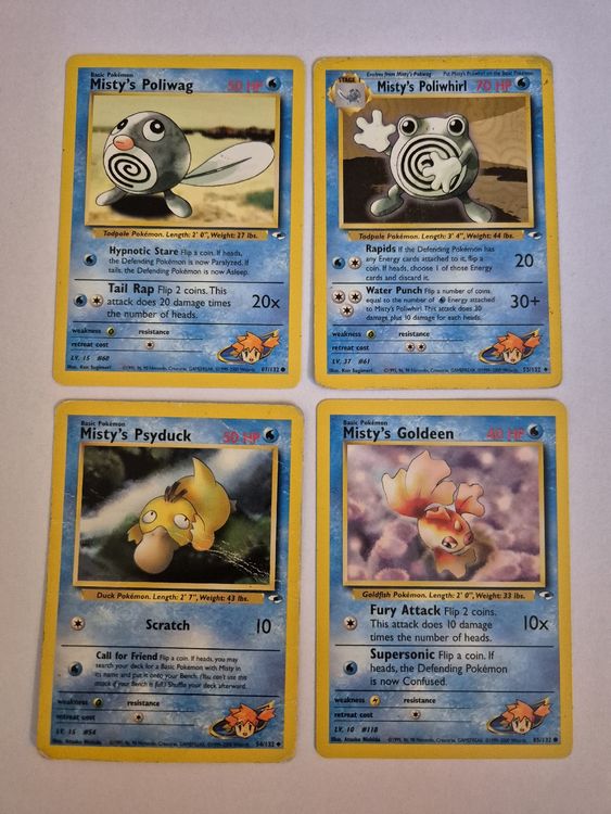 Trainer Pokemon Karten Misty | Kaufen auf Ricardo