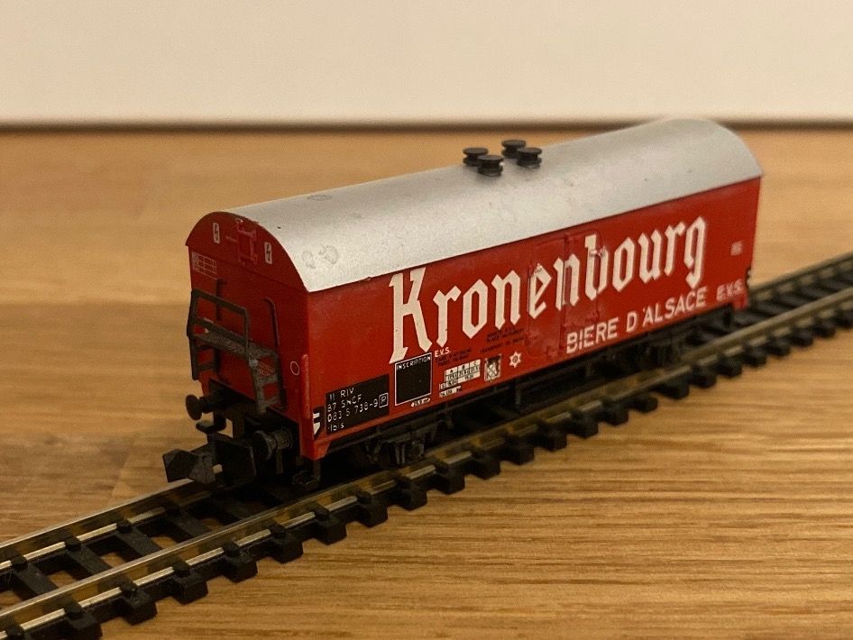 Minitrix Kühlwagen „Kronenbourg“ (Neu (gemäss Beschreibung)) in ...