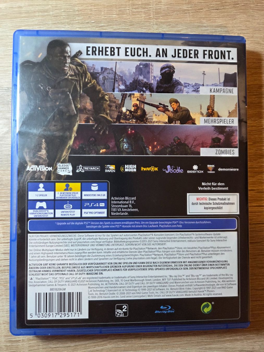 Call of Duty Vanguard (Multilanguage) - PS4 (Gebraucht) in Carouge GE ...