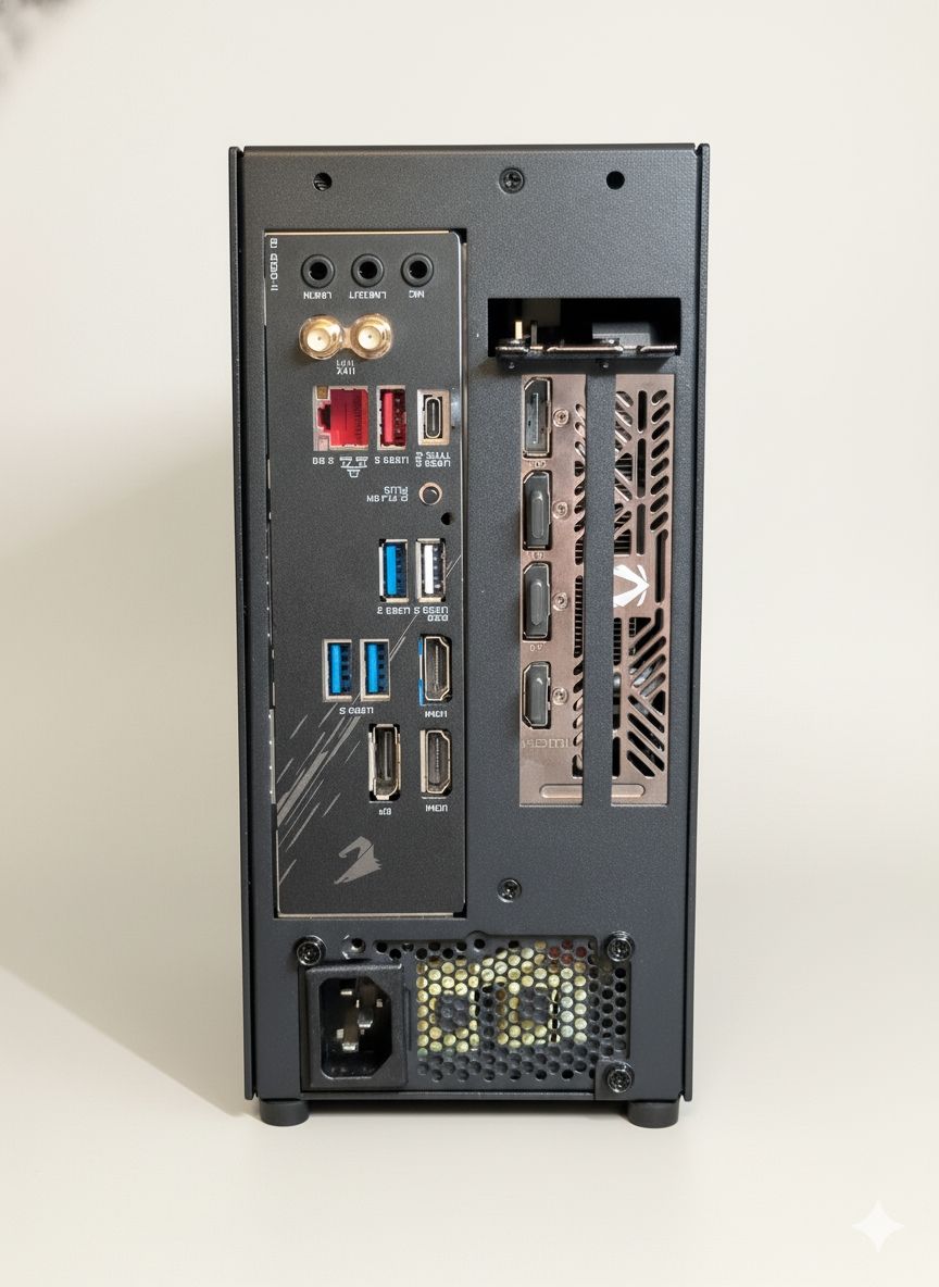 SFF Mini Gaming Computer - RTX 5060 - Ryzen 5600x - 2TB (Neu (gemäss ...