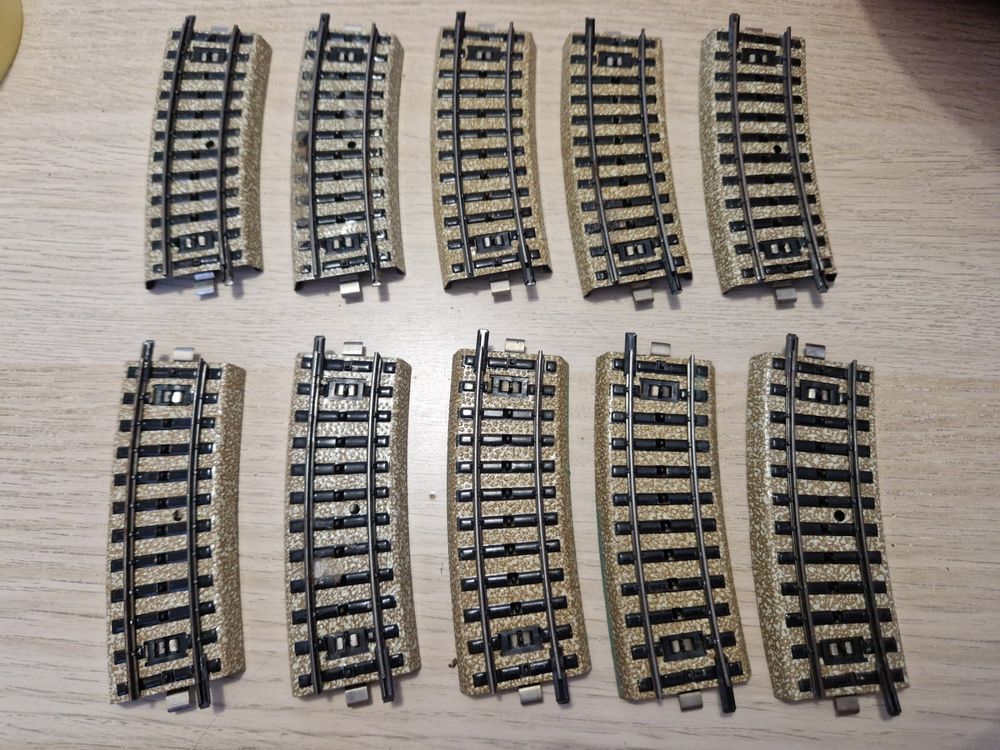 Märklin 10 x 5101 gebogenes gleis M H0 | Kaufen auf Ricardo