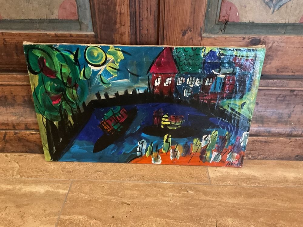 Peter Robert Keil Acrylgemälde (Gebraucht) in Frasnacht für CHF 250 – nur Abholung auf Ricardo ...