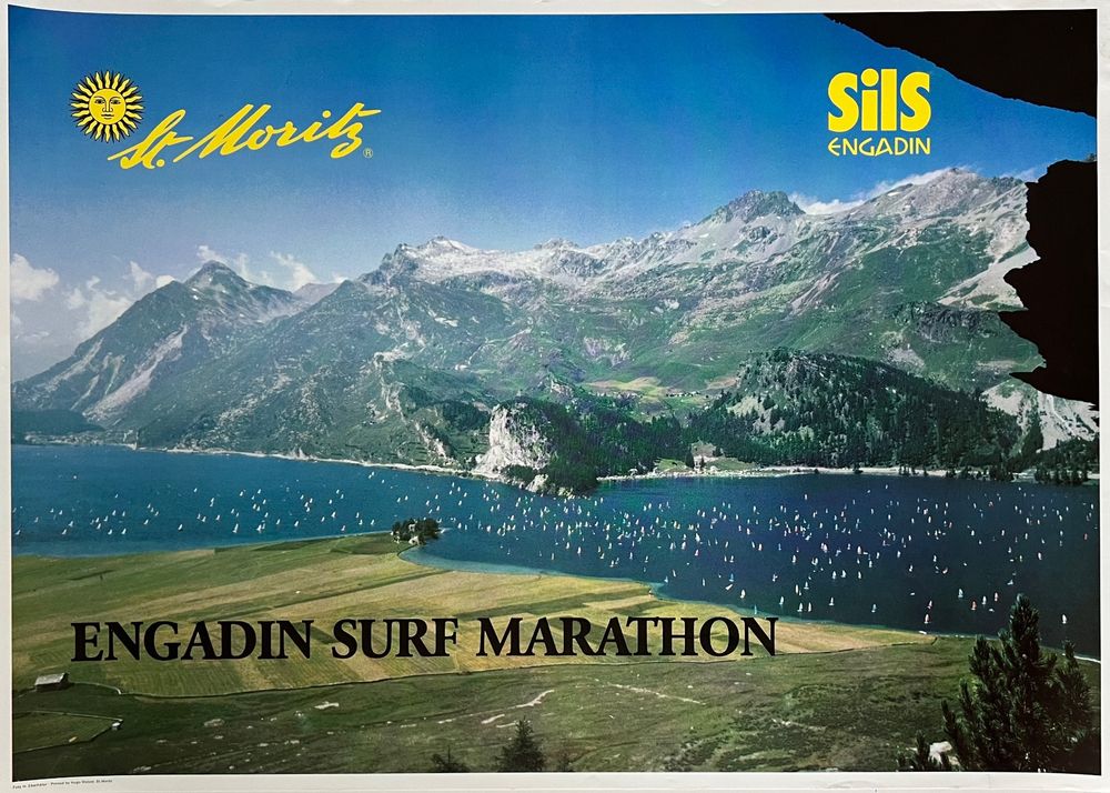 Tourismusplakat St. Moritz (Gebraucht) in Rain für CHF 25 – mit ...