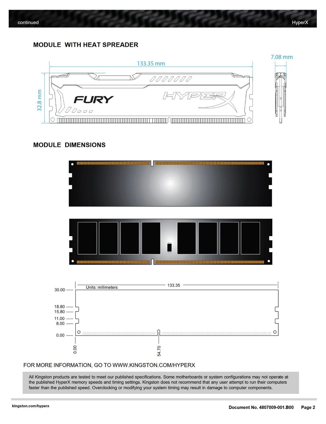 HyperX Fury DDR3, 8GB (2x4GB) RAM (Gebraucht) in Wettingen für CHF 19 ...