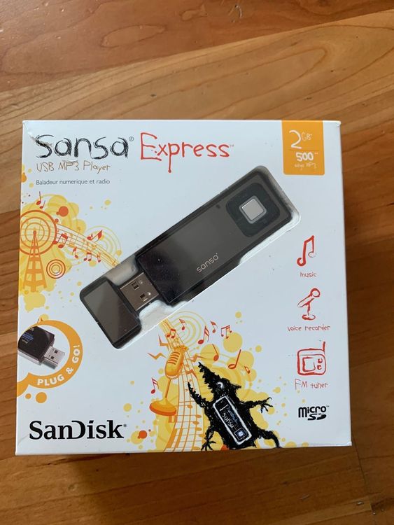 Sansa Express USB MP3 Player (Neu (gemäss Beschreibung)) in Schüpbach ...