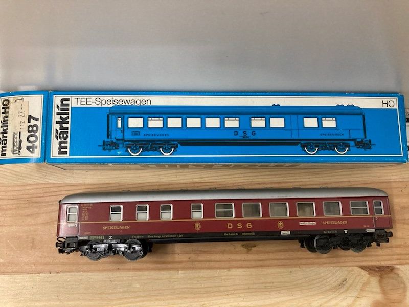 Märklin H0 4024 DSG Speisewagen rot (Neu (gemäss Beschreibung)) in ...