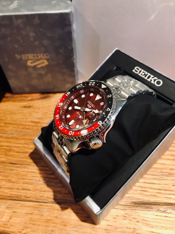 Seiko GMT SSK031K1 Passion Red Limited Edition for Asia New! (Neu ...