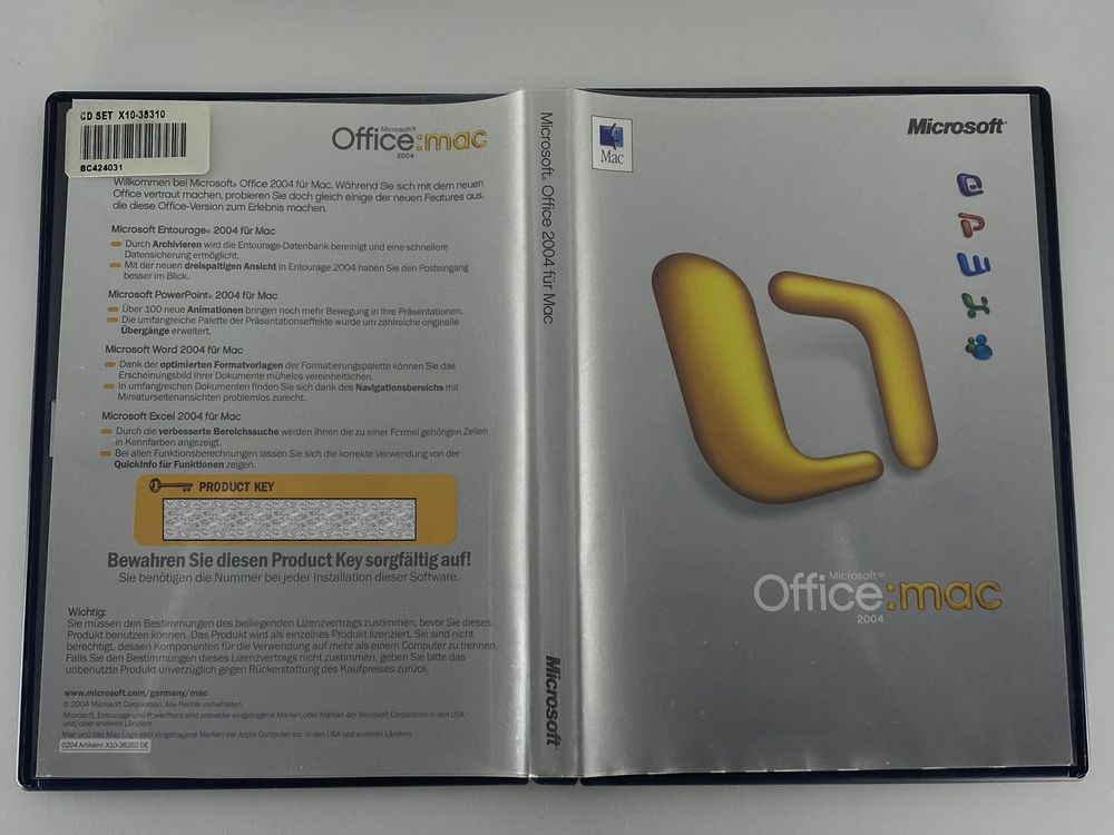 Office 2004 für MAC - Update (Gebraucht) in Langwiesen für CHF 9 – mit ...