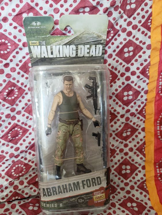 The Walking Dead - Abraham Ford Action Figur, Serie 6 (Neu (gemäss ...