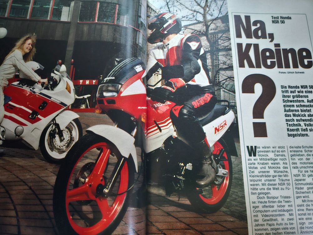 Motorrad 8/89 Norton Yamaha XTZ 750 Gilera XRT Suzuki DR xa (Gebraucht ...