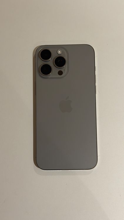 iPhone 15 Pro Max – 256 GB – Titan Natur – Top Zustand Ich (Gebraucht ...
