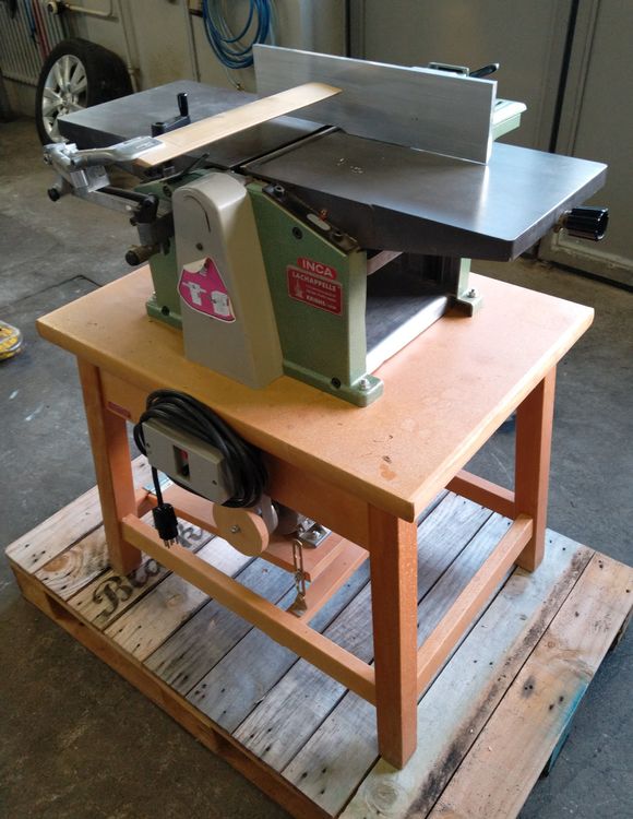 INCA automatic Abricht- und Dickenhobelmaschine mit Tisch | Kaufen auf Ricardo