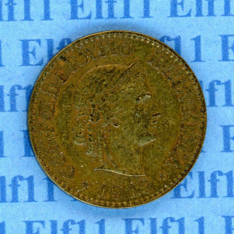 CHF___0.10 1919 Messing -vz 10 Rappen (Gebraucht) in Widnau für CHF 60 – mit Lieferung auf ...