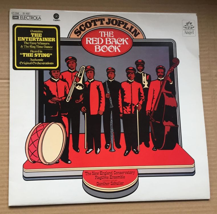 Scott Joplin The Red Back Book Ragtime Jazz Vinyl LP NM (Gebraucht) in ...