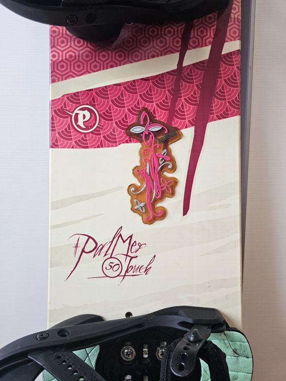 SNOWBOARD PALMER 150, mit SALOMON THE BOSS Bindung Gr. S/M (Gebraucht ...