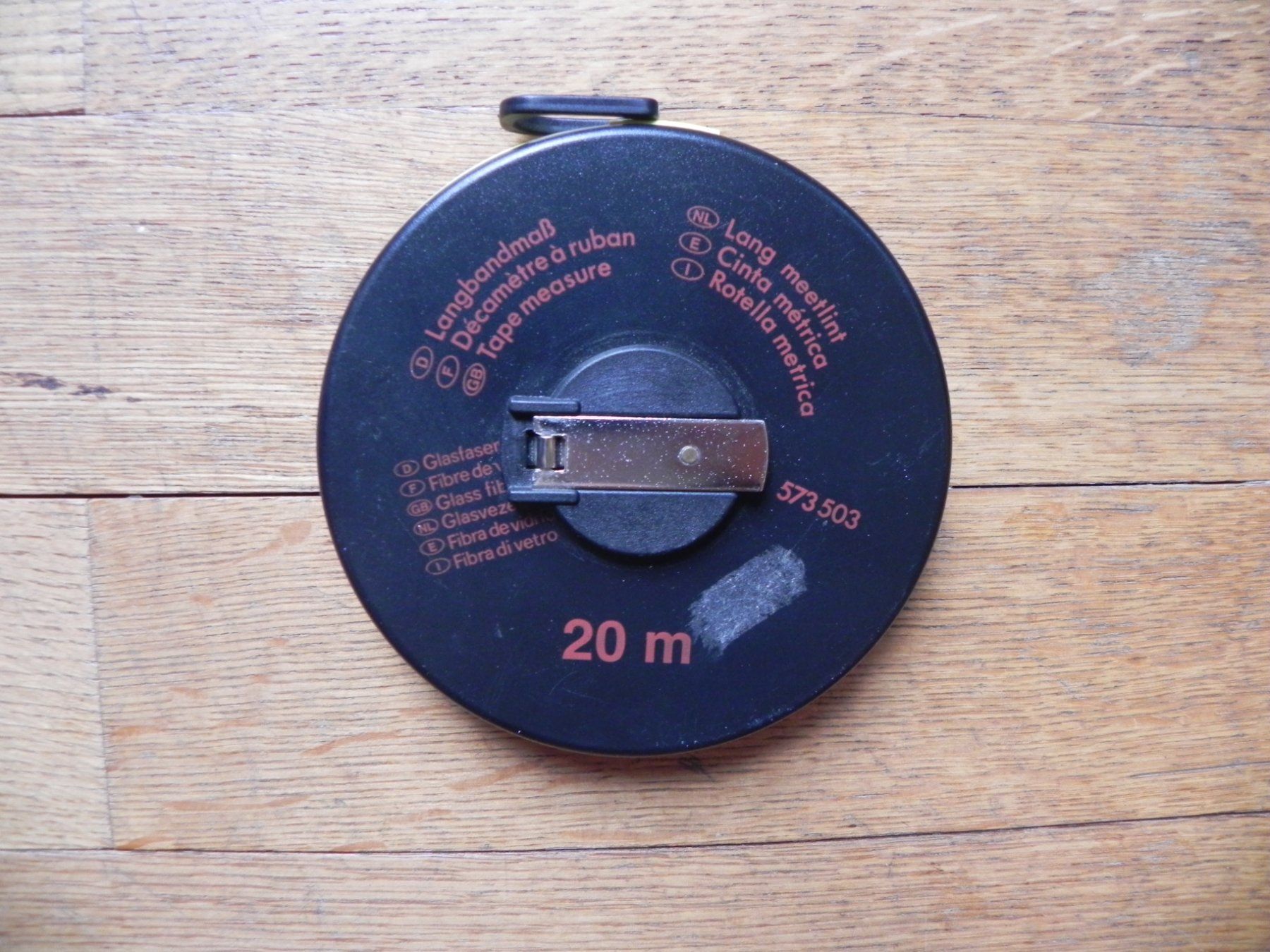 Langbandmass Messband Weitsprung 20 Meter aus Glasfaser (Gebraucht) in ...