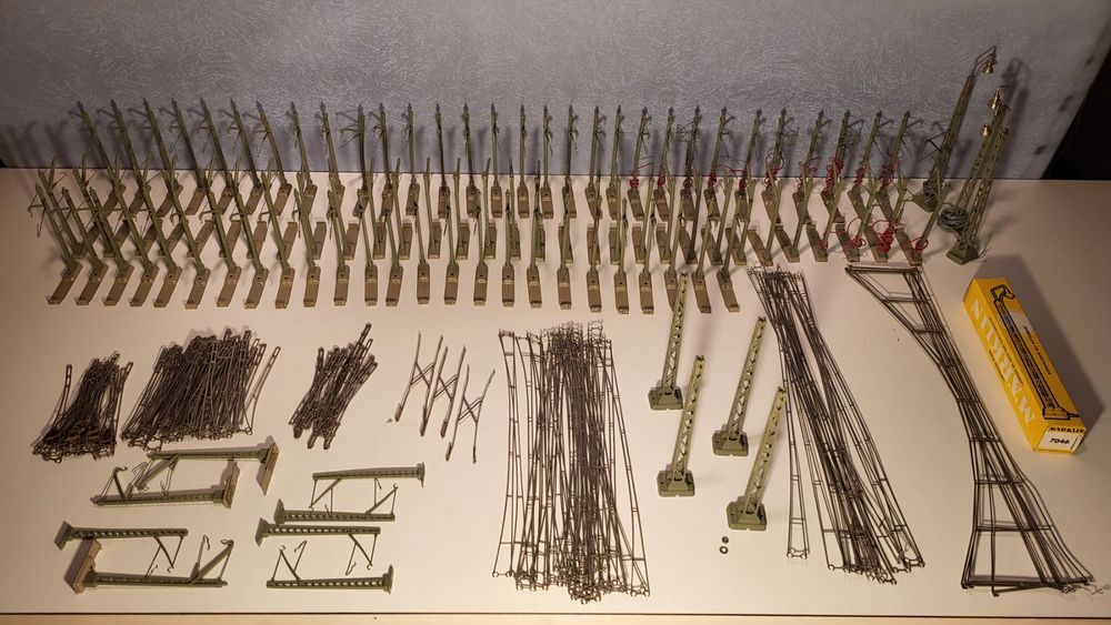 Märklin, Konvolut Oberleitung (Gebraucht) in für CHF 134 – mit ...