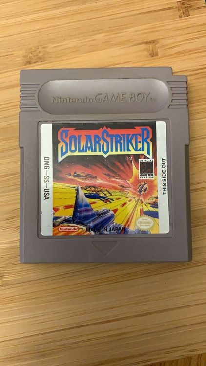 Solar Striker für Gameboy (eine der besten GB Games) (Gebraucht) in ...