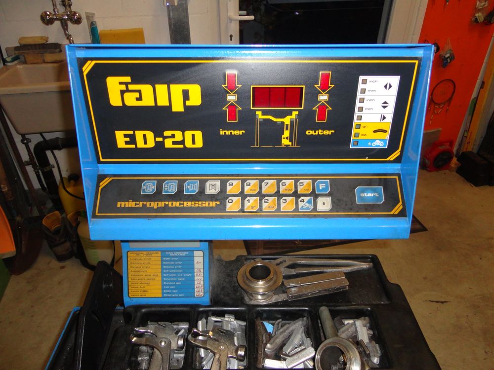Auswuchtmaschine Faip ED20 TUF (Gebraucht) in für CHF 461 – nur Abholung auf Ricardo kaufen