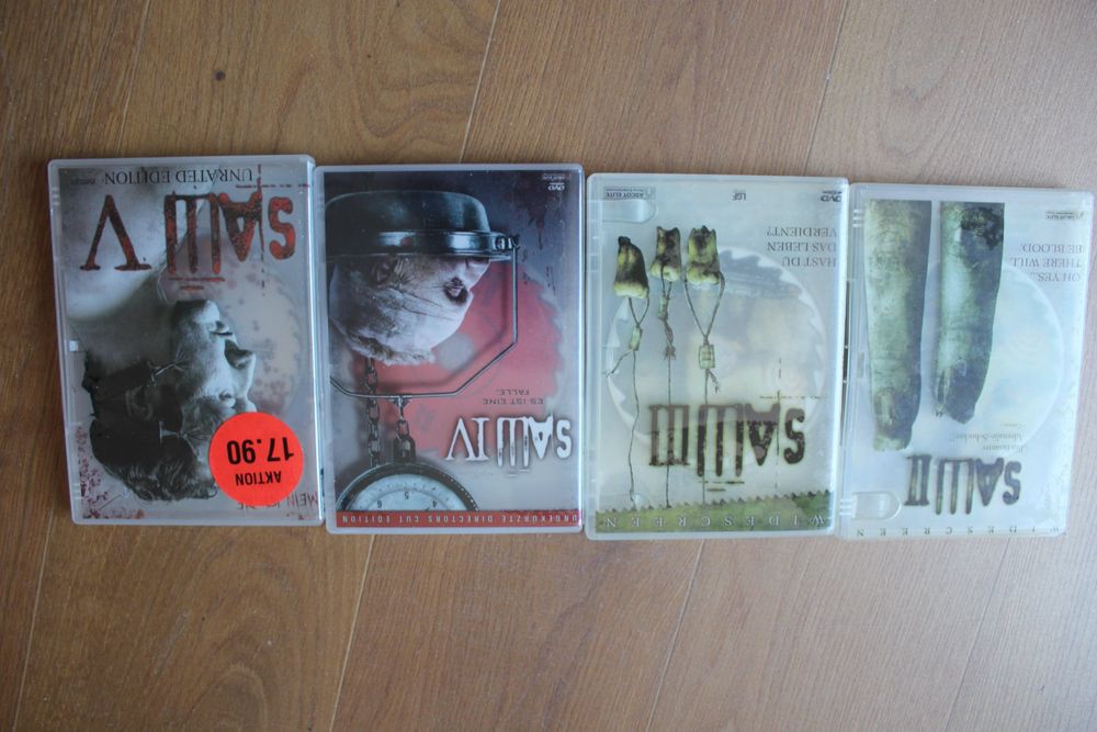 SAW 3 - 5 UNCUT DVDs Horrorfilme Thriller (Gebraucht) in Rapperswil SG für CHF 3 – mit Lieferung ...