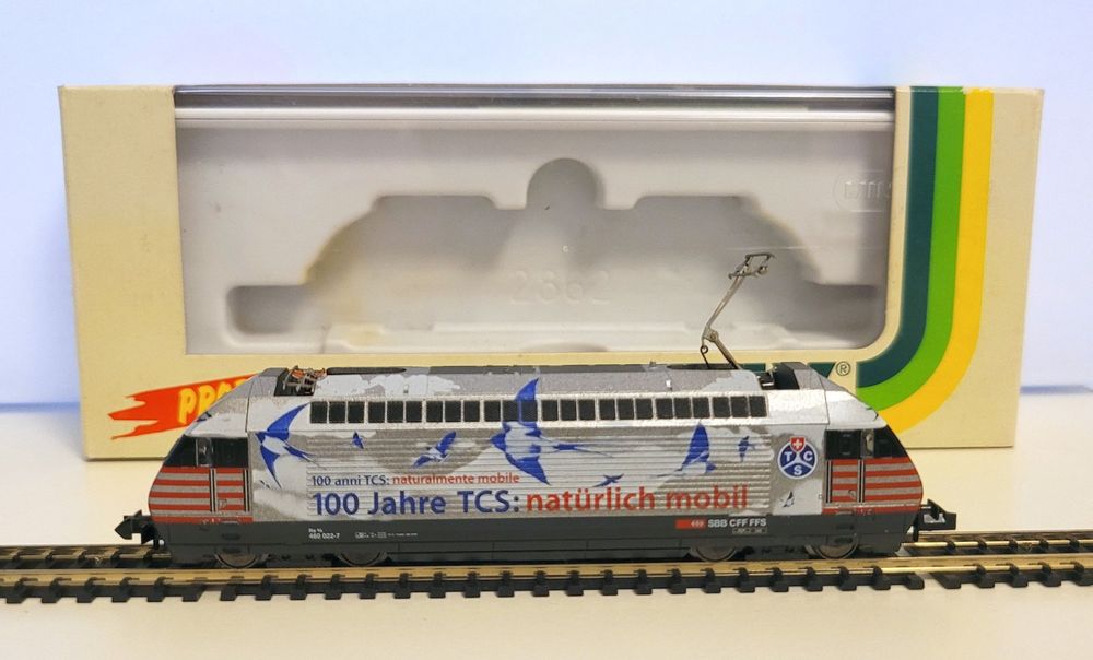 Minitrix SBB Re 460 E-Lok "TCS", Spur N | Acheter sur Ricardo