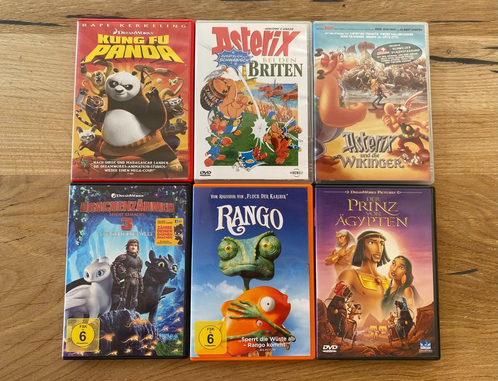 DVD Kinderfilme (Gebraucht) in Rothenburg für CHF 12 – mit Lieferung auf Ricardo kaufen