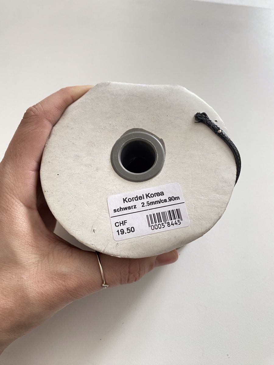 Cordon Corée 2,5 mm (Neuf avec emballage d'origine) à Le Noirmont pour ...