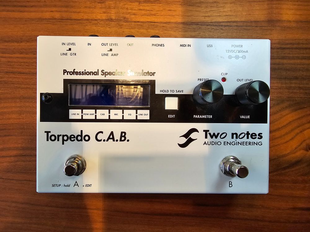 Torpedo C.A.B. Speaker Simulator | Kaufen auf Ricardo