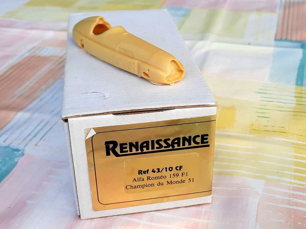 Alfa Romeo 159 F1 1951, kit Renaissance 1/43 ref 43/10CF | Kaufen auf ...