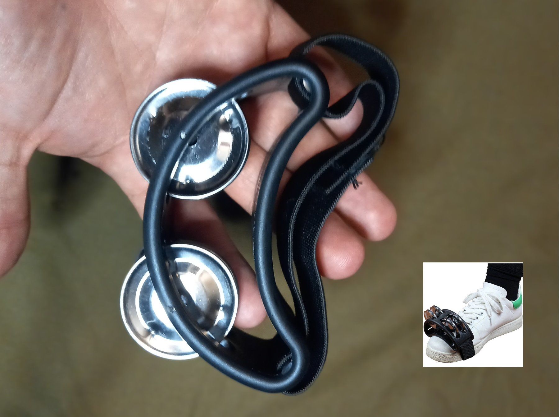 5x Trommel für Hand Fuss Tambour à main et pied (Neu und ...