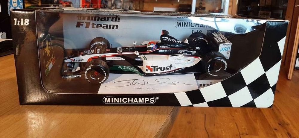 Minardi PS03 F1 mit Autogramm von Justin Wilson 1:18 | Kaufen auf Ricardo