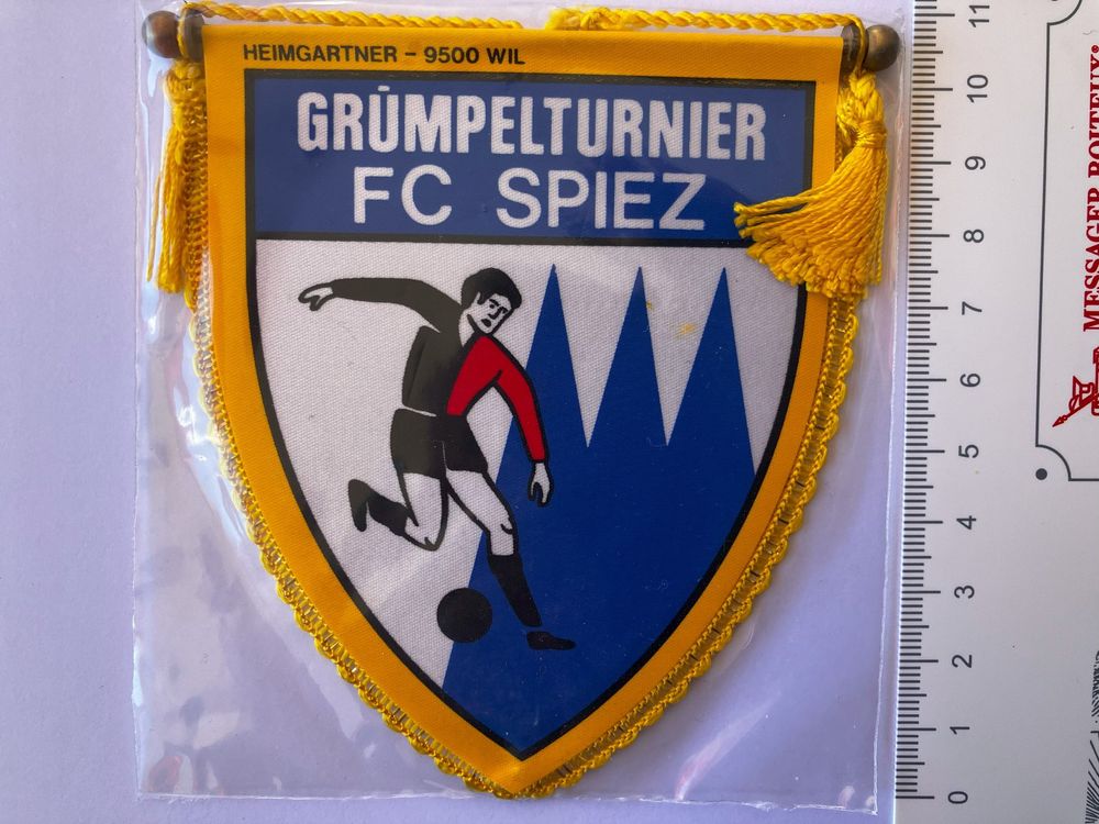 Vintage Fanion/Wimpel FC SPIEZ (Neu und originalverpackt) in Gland für CHF 6 – mit Lieferung auf ...