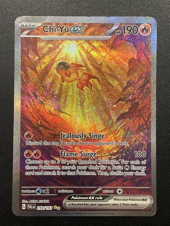 Pokémon Chi-Yu Ex 190 HP 259/193 (Gebraucht) in Ebikon für CHF 30 – mit ...