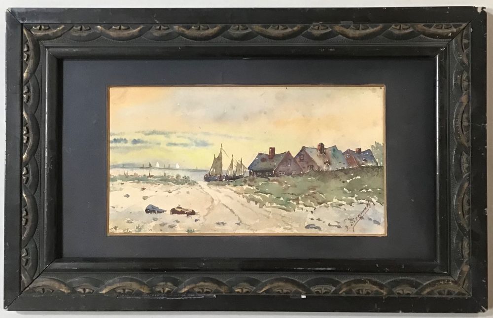 Südländische Landschaft Aquarell Unleserlich Signiert (Gebraucht) in Root für CHF 10 – mit ...