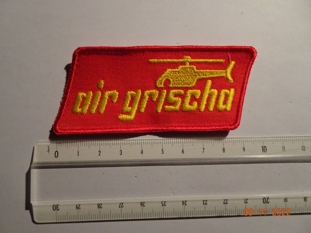 Air Grischa Pilotensticker in rot / gold (Neu (gemäss Beschreibung)) in ...