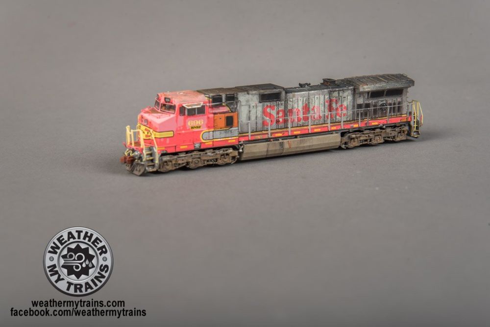 Scaletrains Rivet Counter N US GE DASH 9-44CW, ex SantaFe (Neu (gemäss Beschreibung)) in ...