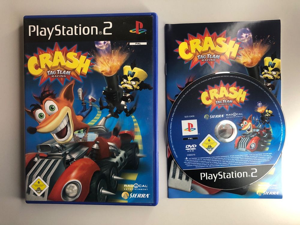 Crash Tag Team Racing - PS2 (Gebraucht) in St.gallen für CHF 5 – mit ...