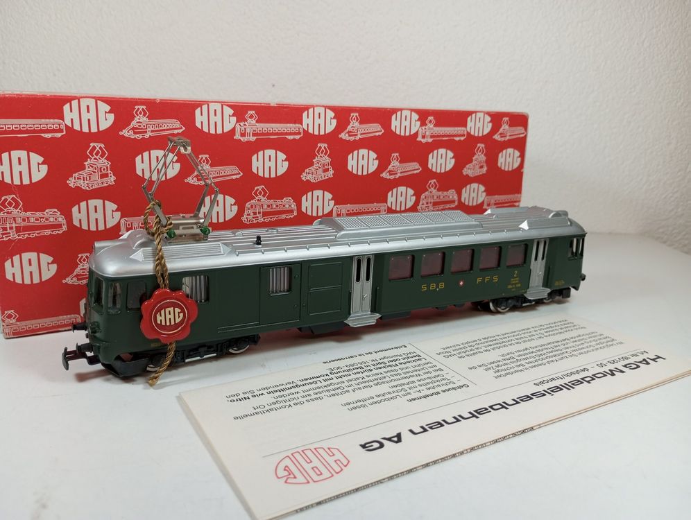 HAG DIG: 150, Triebwagen RBe 4/4 SBB / automotrice CFF (Neu (gemäss Beschreibung)) in Fontaines ...