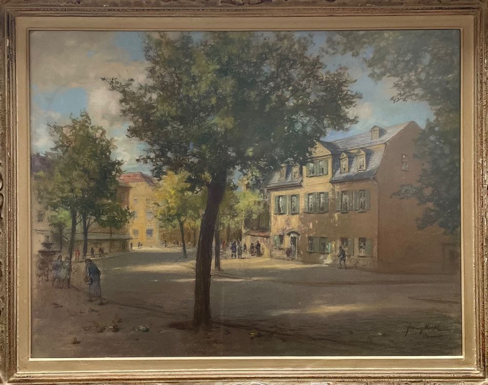 Franz MUTH (XXe siècle) Peinture pastel, Weimar (Gebraucht) in Estavayer-le-Lac für CHF 170 ...