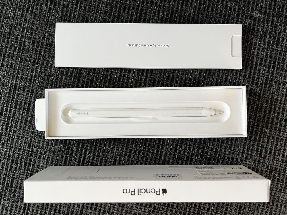 Apple Pencil Pro (Neu und originalverpackt) in Rüti ZH für CHF 50 – mit ...