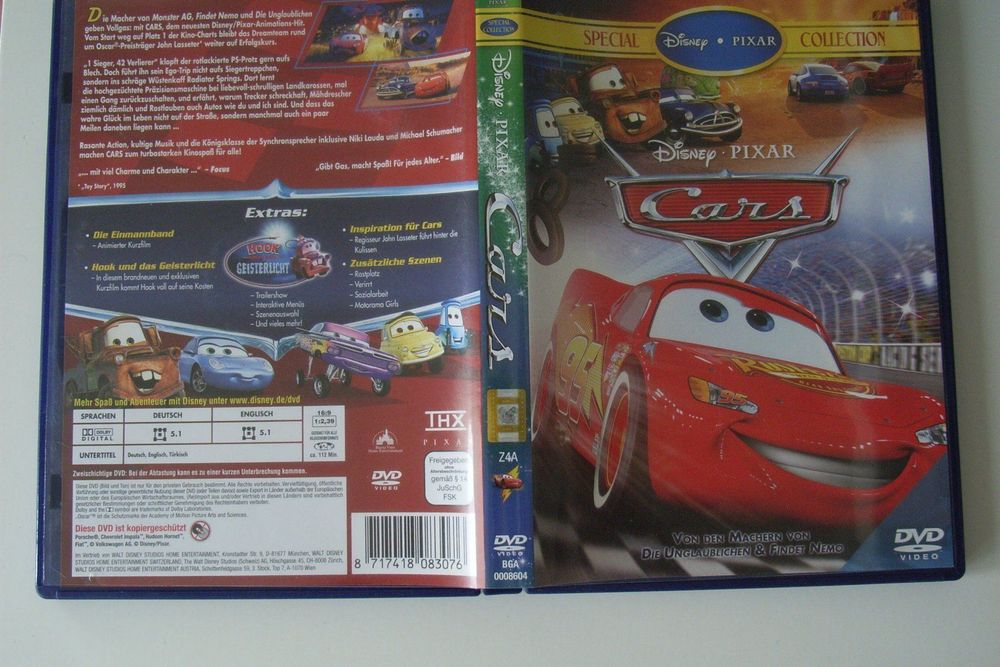 Disney Pixar CARS DVD Special Collection (Gebraucht) in Zürich für CHF ...