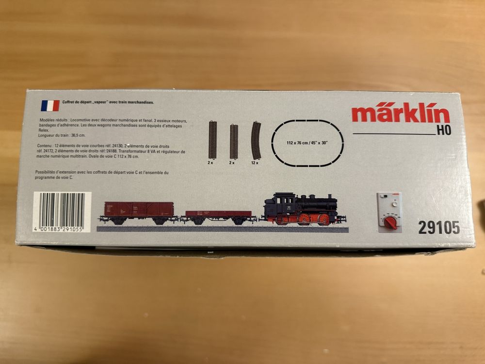 Märklin startset 29105 vapeur (D'occasion) à Yverdon-les-Bains pour CHF ...