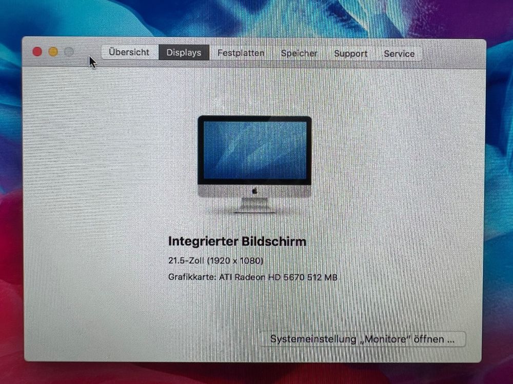 Apple iMac 21.5 Zoll/Mid 2010/Intel Core i5/8GB Ram/1TB SSD | Kaufen ...