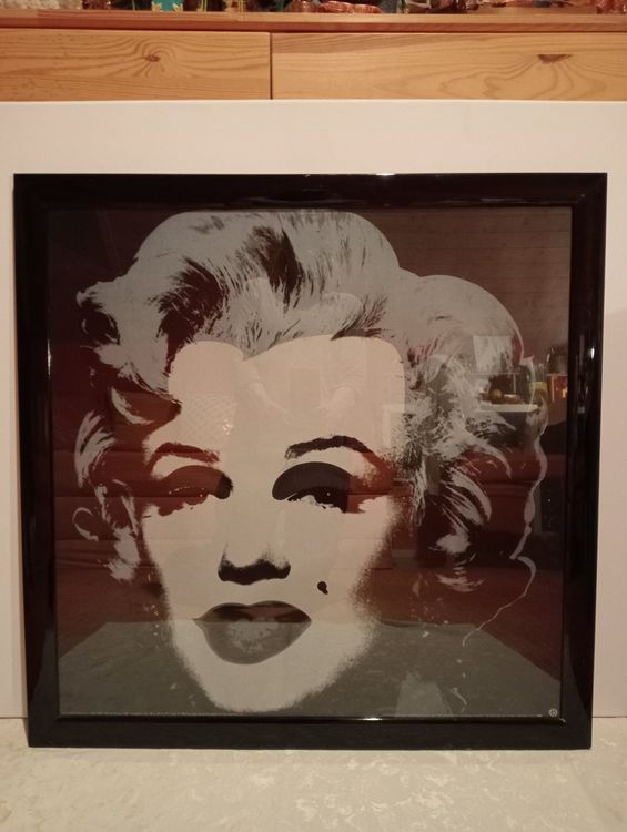 Pop Art Andy Warhol Marilyn Monroe Black Siebdruck 1993 (Gebraucht) in Oberdorf BL für CHF 80 ...