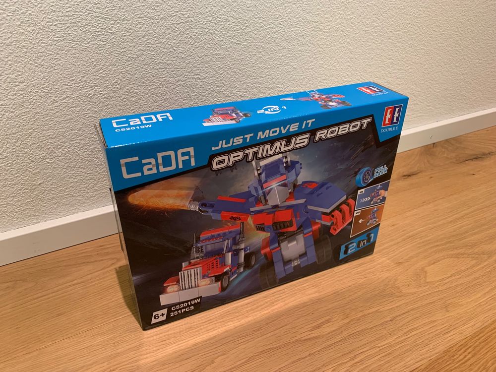 CADA C52019W - Optimus Robot 2in1 Pull Back (Neu und originalverpackt ...