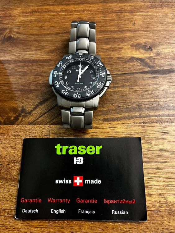 Traser H3 mb microtec mit trigalight Titan (Gebraucht) in Pieterlen für ...