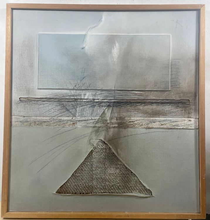 Grosse Abstrakte Mischtechnik unleserlich Signiert (Gebraucht) in Root für CHF 39 – nur Abholung ...