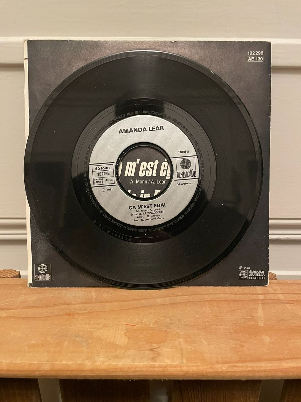 Amanda Lear – Ça M'est Égal / Made In France 1981 (Gebraucht) in Bern ...